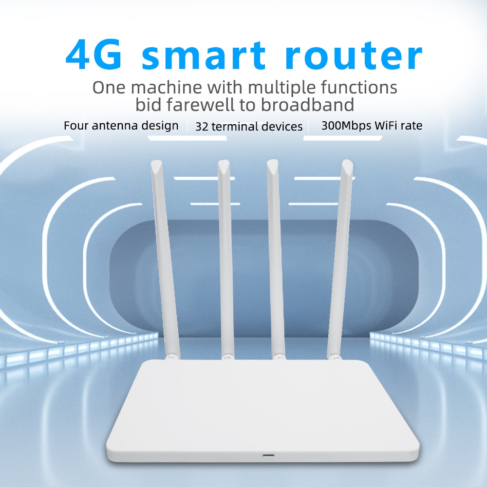 ZBT WE2805-A 300mbps Wireless wifi Home Router 4G LTE Router Modem ...