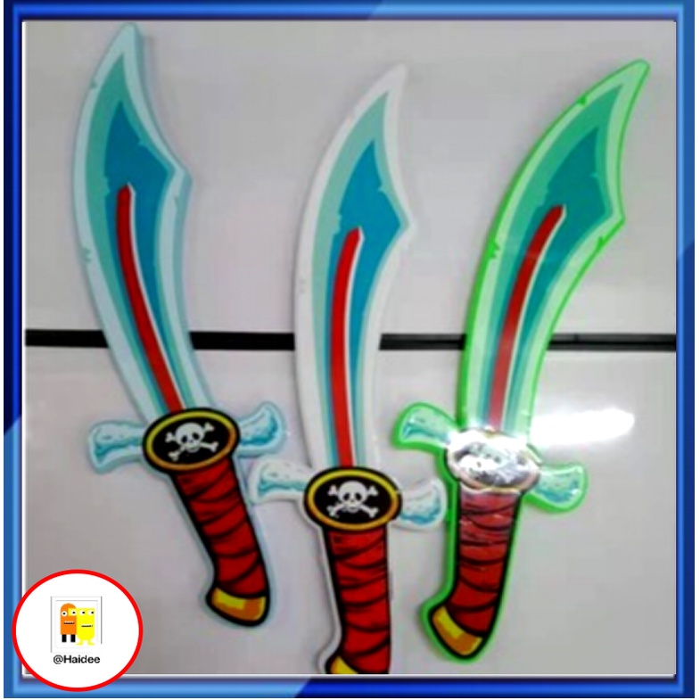 COD #HAIDEE KIDS TOYS MINE CRAFT PIRATE SWORD WITH LIGHT AND SOUNDS ...