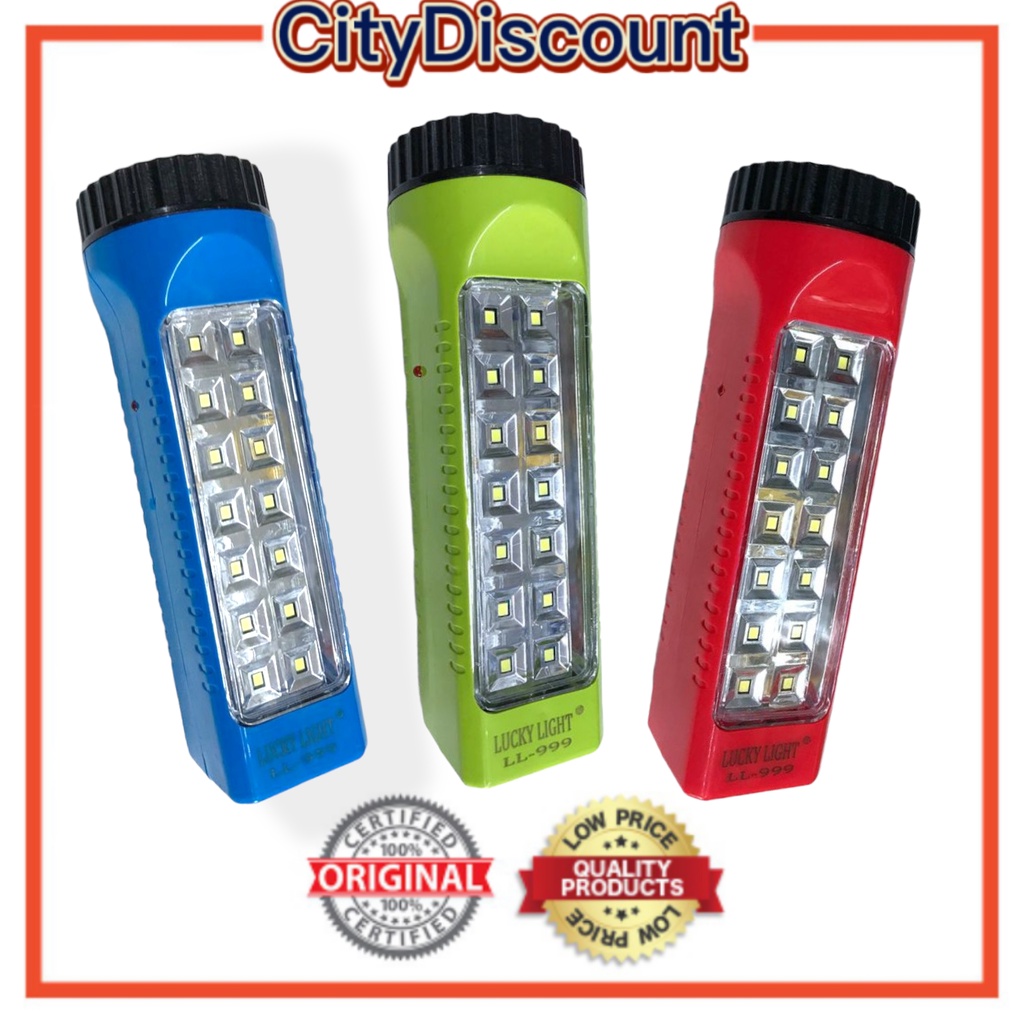 COD Flashlight LED Rechargeable Flashlight LL-999 Flashlight | Shopee ...