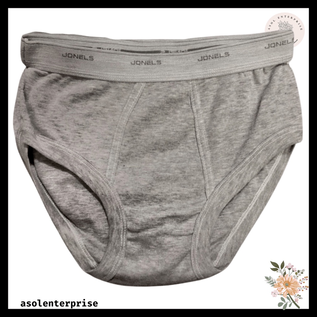 Jonel Brief for Adult Makapal (3pcs) | Shopee Philippines