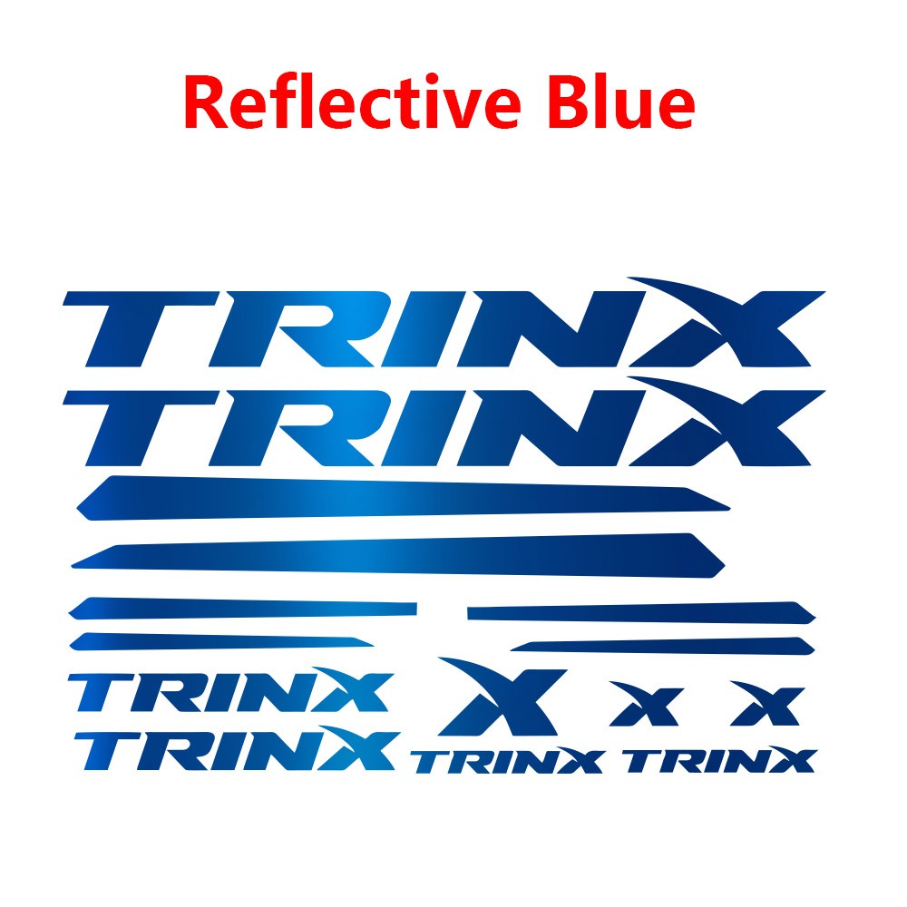 TRINX Bike Design Vinyl Stickers Decal For Mountain Bicycle Frame ...