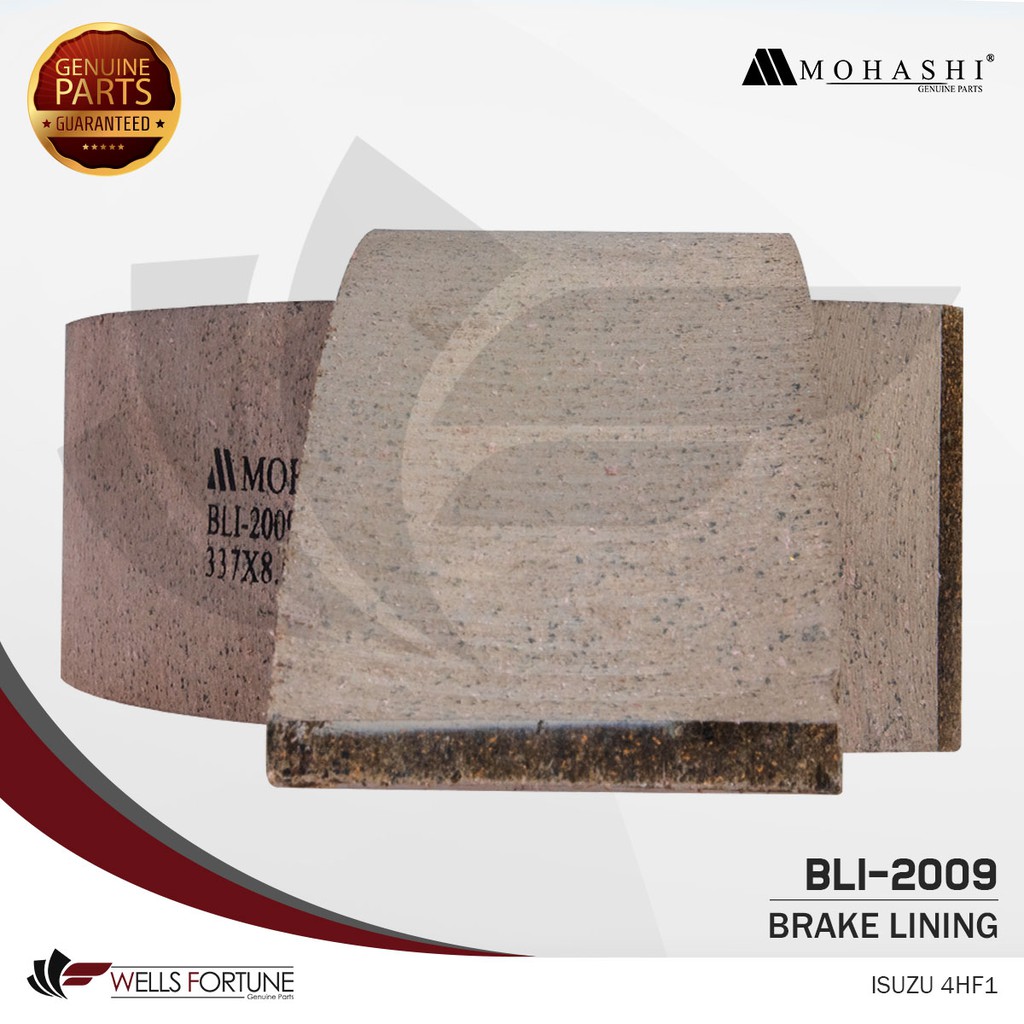 ISUZU 4HF1 MOHASHI BRAKE LINING (4PCS/1SET) | Shopee Philippines
