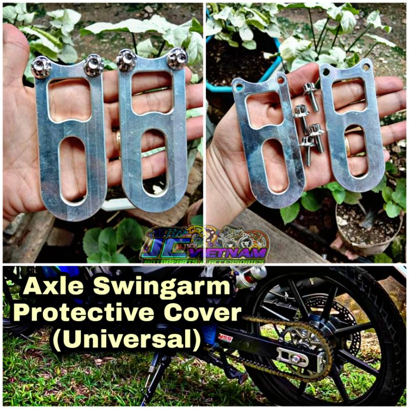 CNC Axle Swingarm Protective Cover (Universal) (1pair) | Shopee Philippines