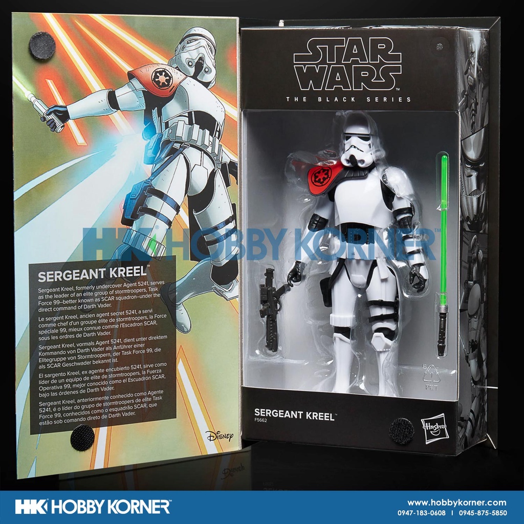 (IN STOCK) HASBRO Star Wars TBS 6 Inch Scale Sergeant Kreel | Shopee ...