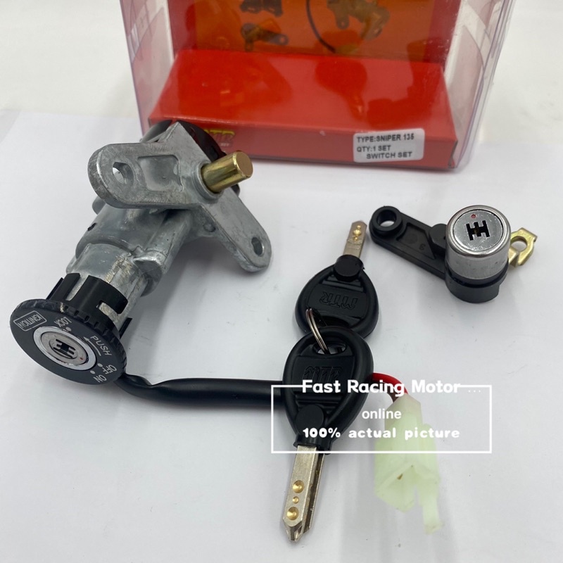 Mtr ignition switch set for Sniper 135 Classic (anti theft) | Shopee ...
