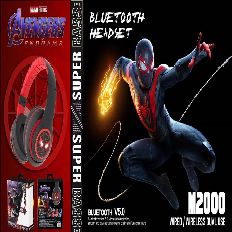【No RGB】Marvel Original Wireless Bluetooth Noise Cancelling Gaming ...