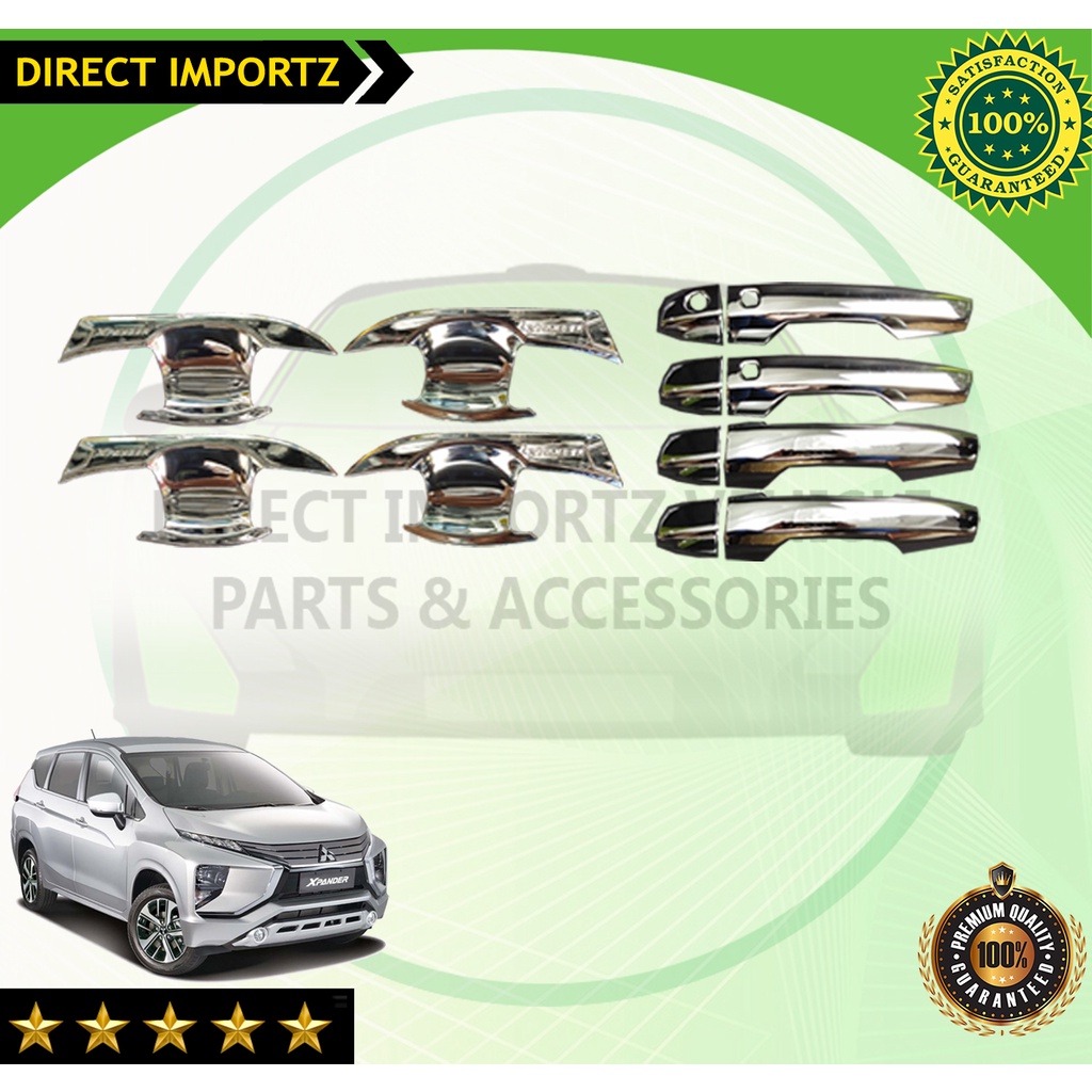 Mitsubishi Xpander 2018 to 2024 GLS Door bowl and handle cover chrome ...