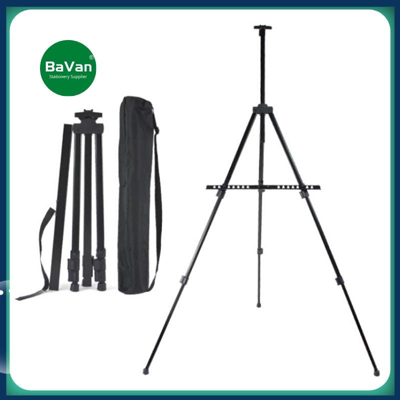 BAVAN Adjustable easel aluminum painting display stand with carry pouch ...