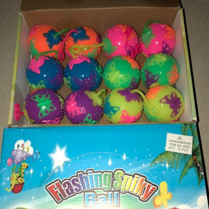 Flashing Spiky Ball (Unit) - Cit Lamp Ball | Shopee Philippines