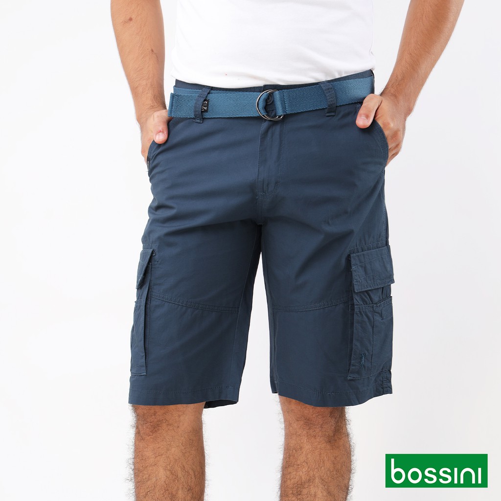 Bossini Cargo Shorts BMB24-0029 (Midnight Navy) | Shopee Philippines