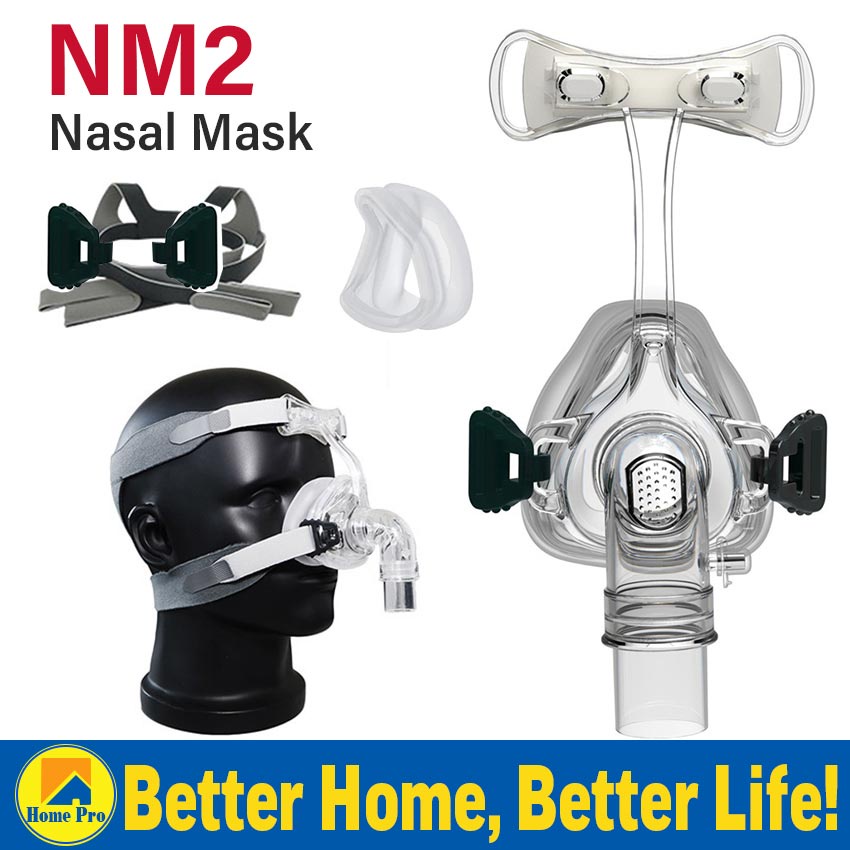 Anti Snoring Full Face Mask With Adjustable Headgear Strap Headband ...