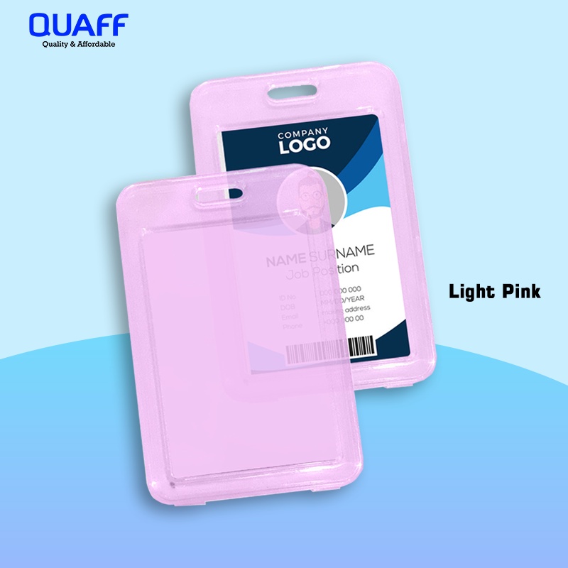 Integrated ID Card Holder C-113 Vertical (5 pcs per color) | Shopee ...