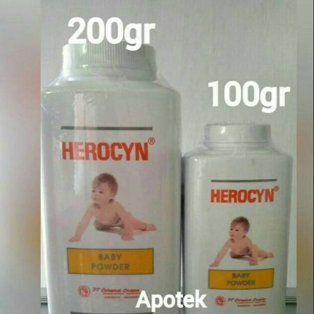 Herocyn Baby Powder 100 grams | Shopee Philippines