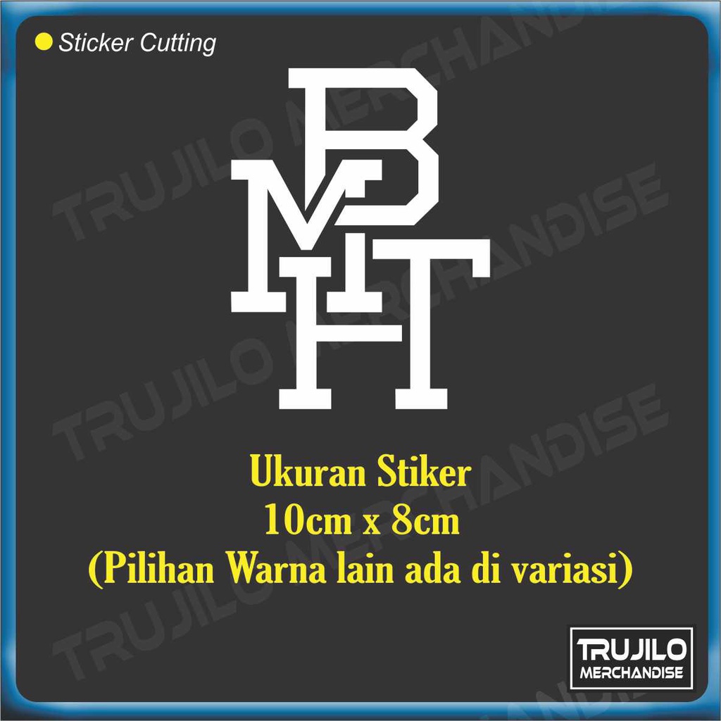 Sticker BMTH Band Logo Cutting Sticker (10cmx8cm) | Shopee Philippines