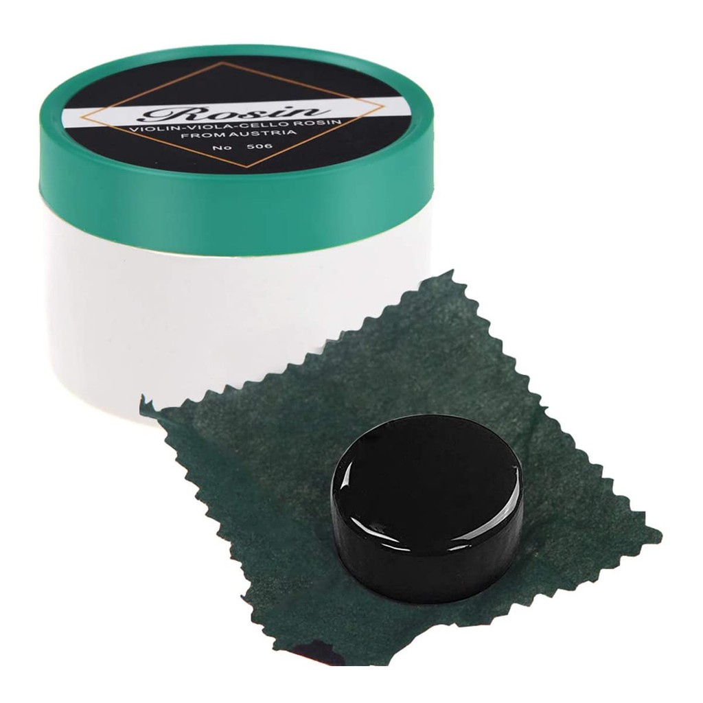 Dark Rosin from Austria for Cello Violin Viola Bow Low Dust Round Shape ...