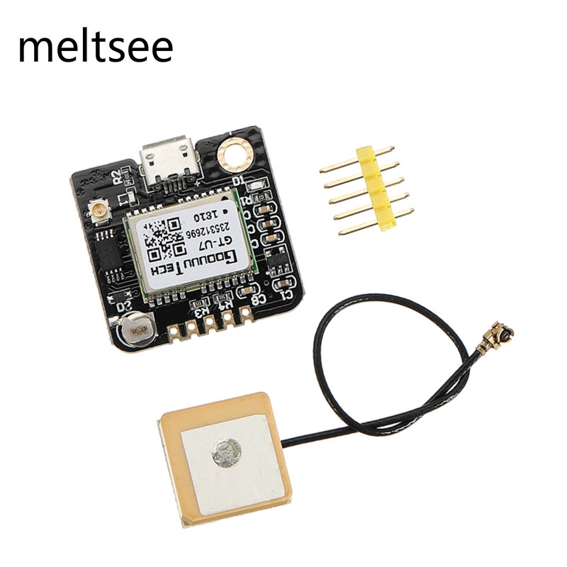 Gt U7 Gps Module Navigation Satellite Positioning Compatible Neo 6m 51 Single Chip Microcomputer