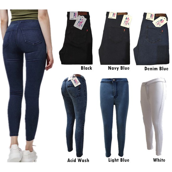 Maong Pants for Woman Quality High Waist Pants Skinny Joni Sexy High ...