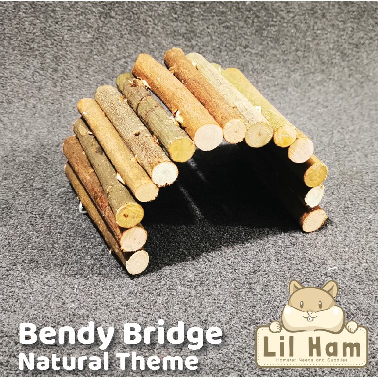 Natural Bendy Bridge for Hamsters | Shopee Philippines