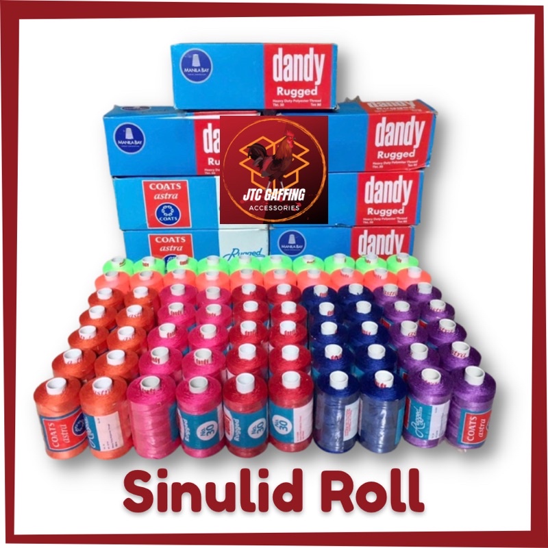 Gamefowl Bidbid Thread Roll 300m (Dandy Rugged) Gaffing Accessories ...