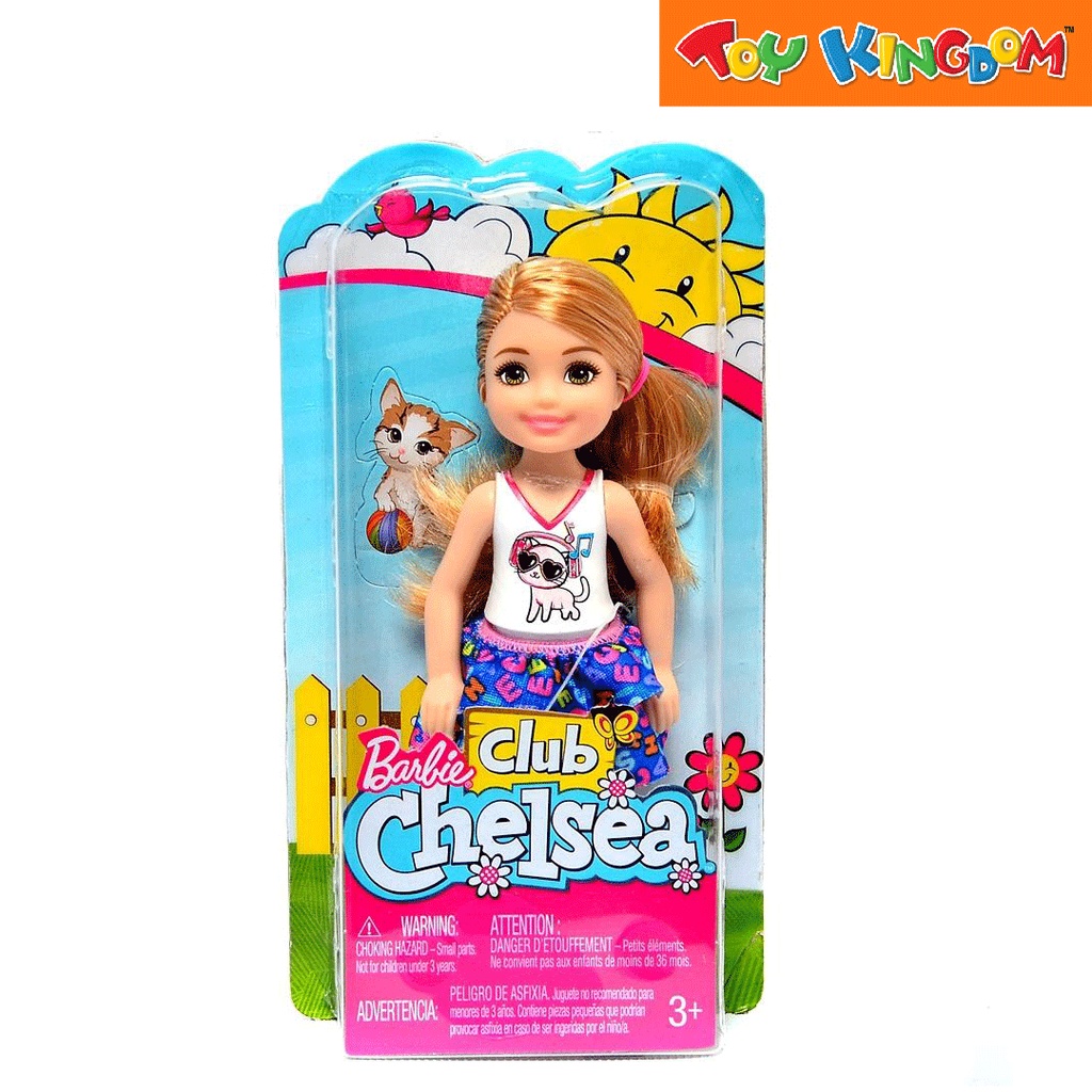 Barbie Club Chelsea Cat Design Outfit 6 inch Doll | Shopee Philippines