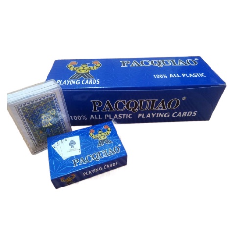 Pacquiao Original Playing Cards 100% All Plastic (12pcs) 1box | Shopee ...