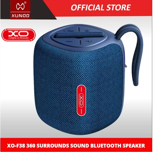 XO-F38 ORIGINAL 360 SURROUND SOUND BLUETOOTH SPEAKER | Shopee Philippines