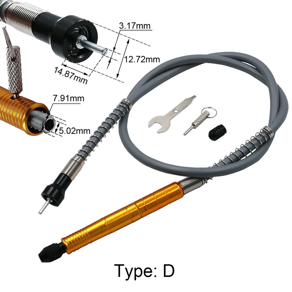 Flexible Shaft Rotary Grinder Extension Tool Flexible Drill Extension ...