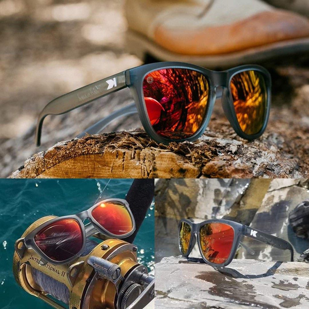 Knockaround Frosted Grey / Red Sunset Premiums | Shopee Philippines