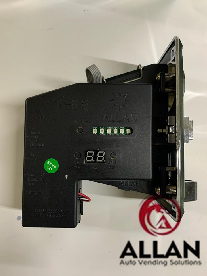 ALLAN Universal Coin Slot in Silver Panel New COINSLOT(1238) | Shopee ...