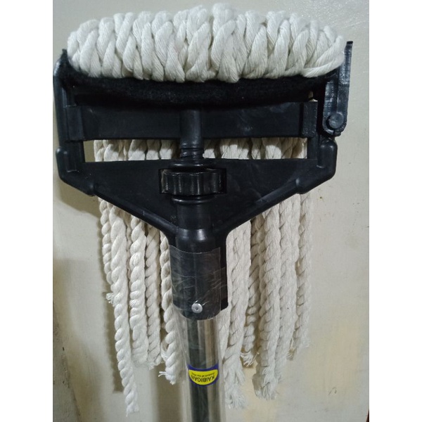 heavy duty mop stainless with mop head 400g | Shopee Philippines