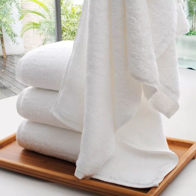 Tuwalya White Bath Towel Cotton Absorbent Soft Towel for Family Guy ...