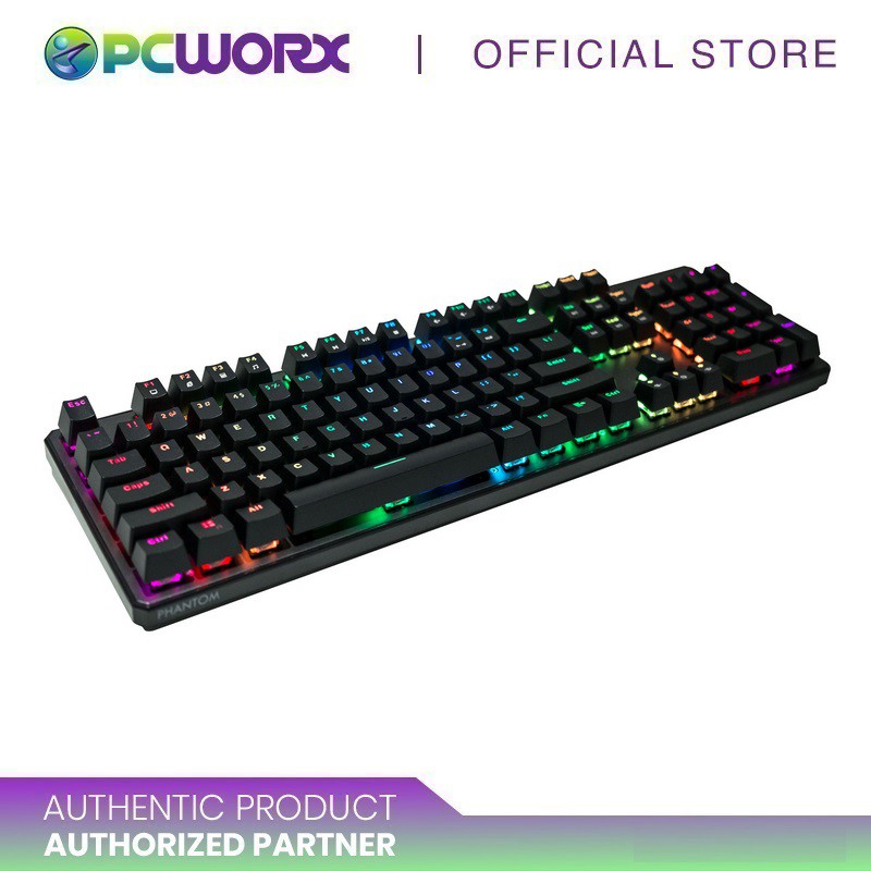 Techware Phantom Rgb Full Mechanical Gaming Keyboard | Shopee Philippines