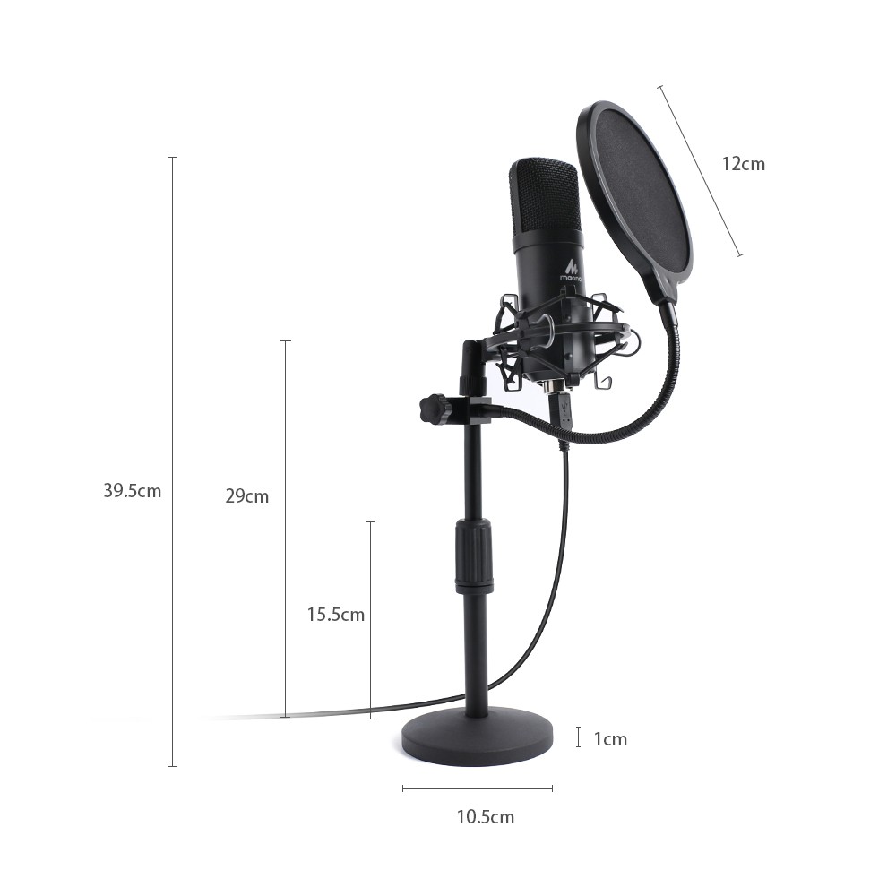 Maono AU-D01 Microphone Desktop Stand Metal Stand | Shopee Philippines