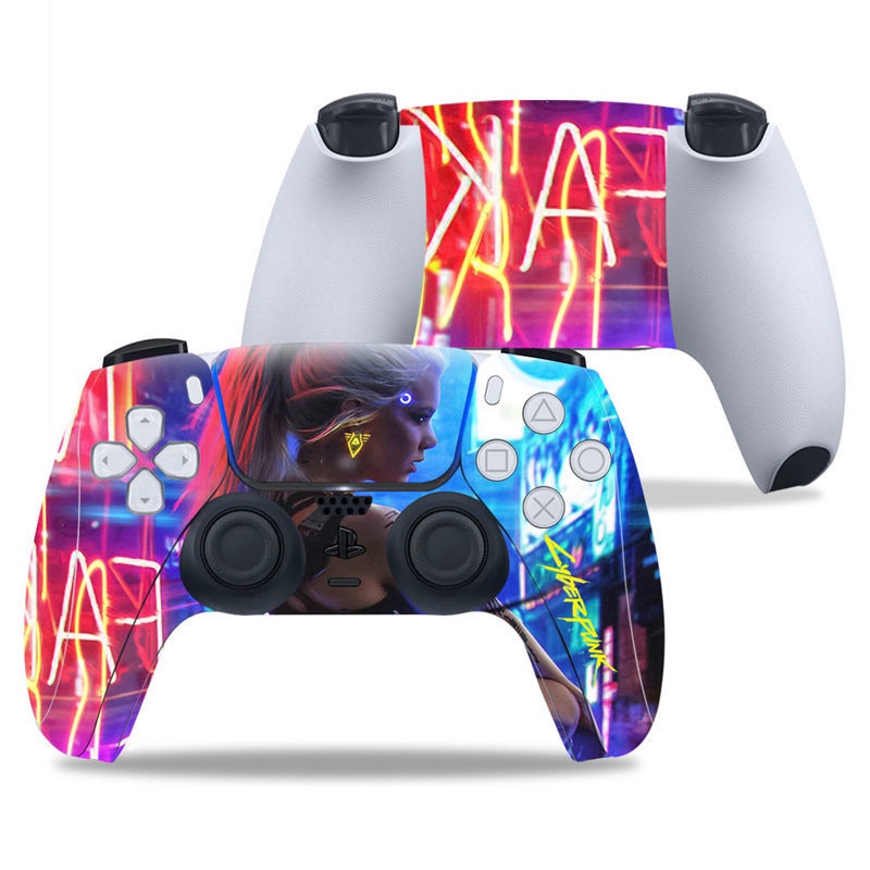 Skull Design for PS5 Controller Skin Sticker For PS5 Gamepad Joystick ...