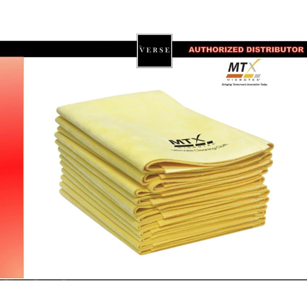 Microtex Chamois Cleaning Cloth for Drying in Bulk Pack (12pcs per pack ...