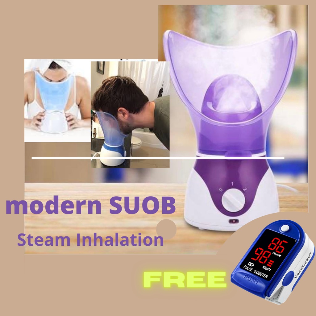 5 in 1 Steam Inhalator For "SUOB/TUOB" Steamer Hot Mist Facial Sauna ...