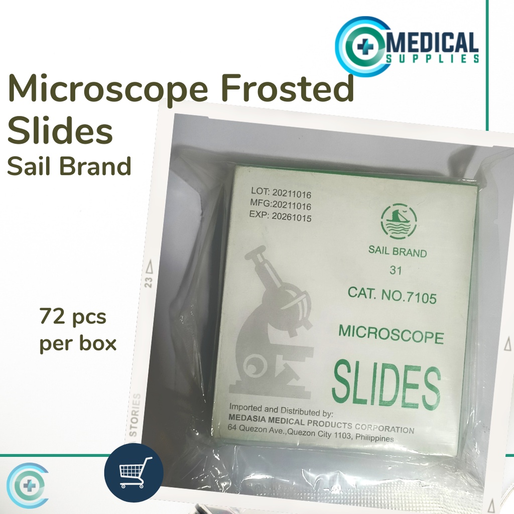Microscope Slides (Frosted, Unground Edges) | Shopee Philippines