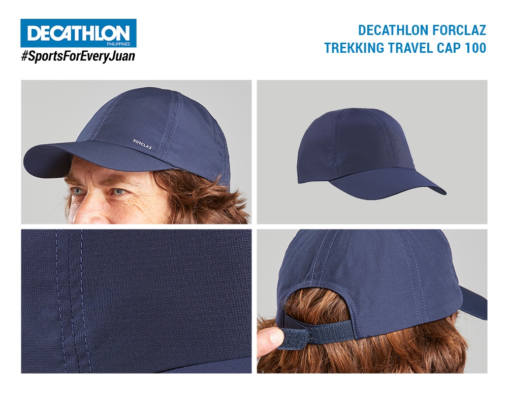 Decathlon Forclaz Trekking Travel Cap 100 - Navy Blue | Shopee Philippines