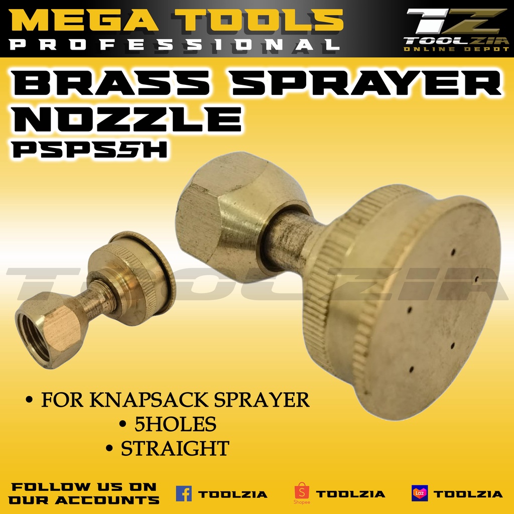 MEGA Brass Sprayer Nozzle PSPSSH STRAIGHT | Shopee Philippines