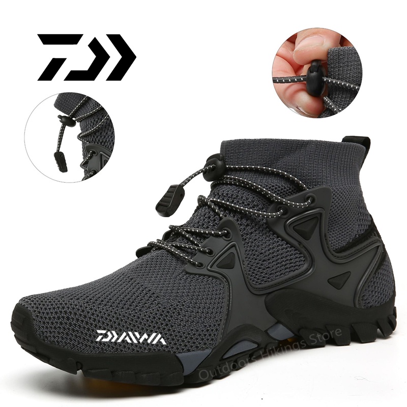 Daiwa Men's New Four Seasons Universal Fishing Shoes Outdoor Hiking ...