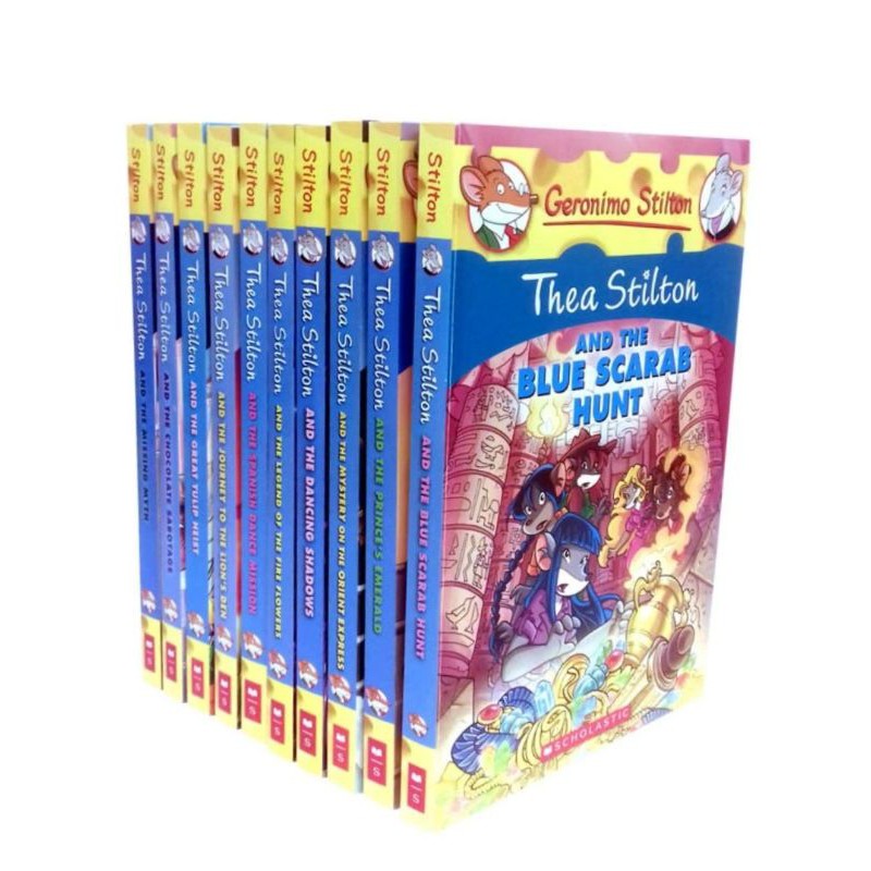 Thea Stilton 11-20 (10 books) brand new softcover, no box | Shopee ...