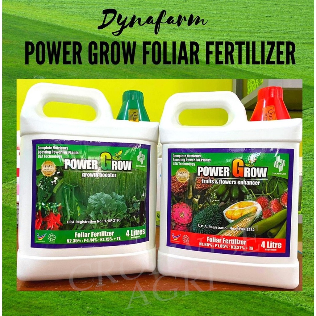Dynafarm POWER GROW Foliar Fertilizer Gallon | Shopee Philippines