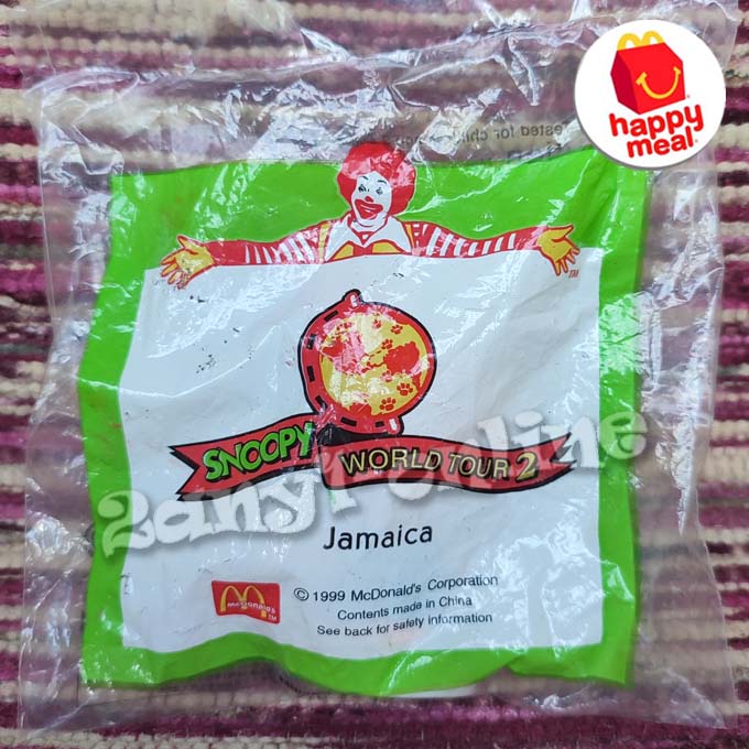 1999 Mcdo Snoopy World Tour - JAMAICA (Sealed) | Shopee Philippines