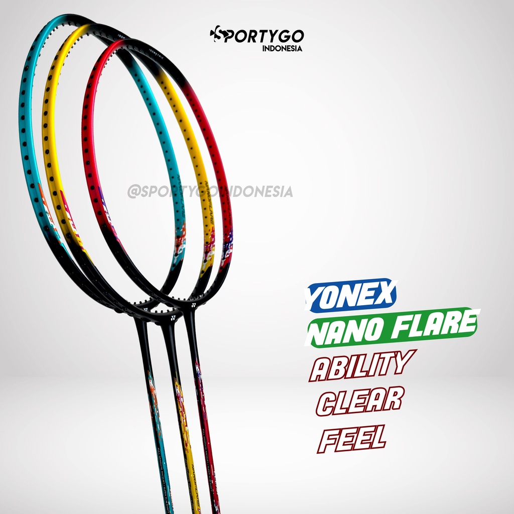 Yonex Nanoflare Ability, Clear, Feel Badminton Racket Original Nano flare/ | Shopee Philippines
