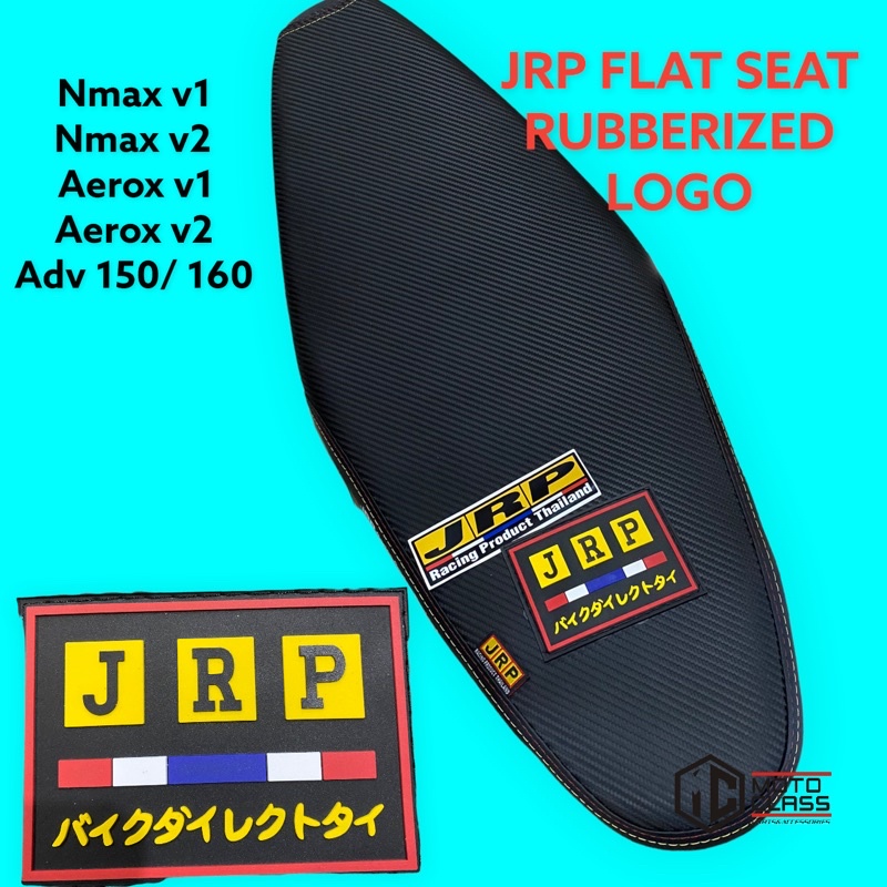 JRP FLAT SEAT RUBBERIZED LOGO | Shopee Philippines