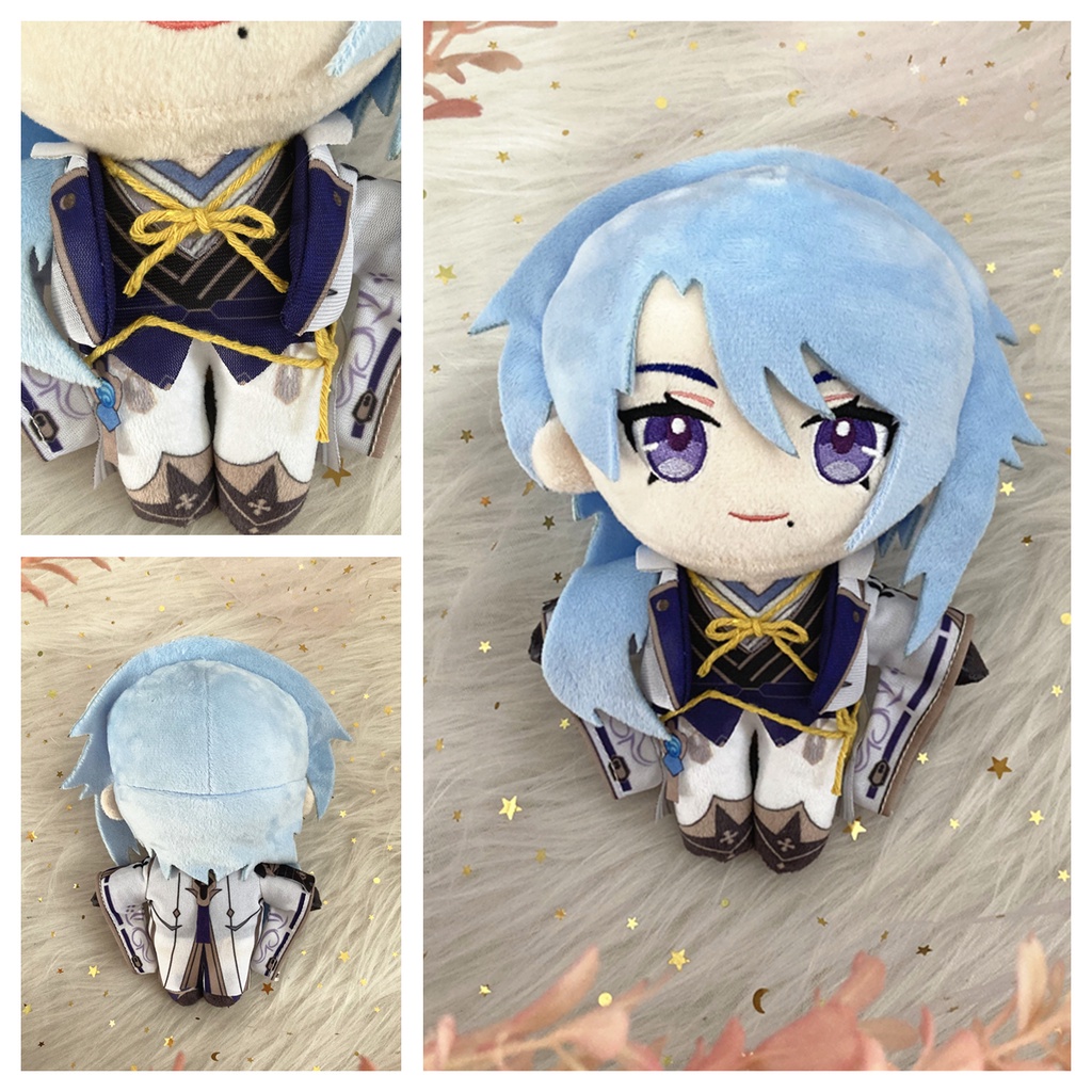 Genshin Impact Plush Toy Mona Anime Yoimiya Eula Ye Lan Regrator Fischl ...