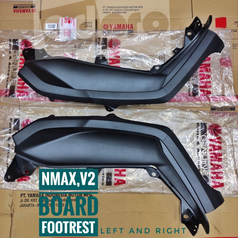 NMAX V2, V2.1 BOARD FOOTREST (YAMAHA GENUINE) (FOOTBOARD) | Shopee ...