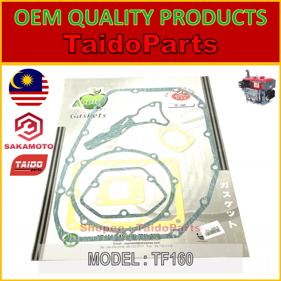 Yanmar TF160 Overhaul gasket ENGINE set | Shopee Philippines