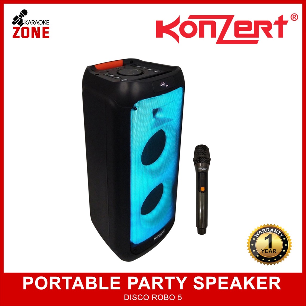 Konzert Disco Robo 5 Portable Party Speaker / Konzert Speaker ...