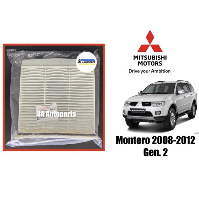 Mitsubishi Montero Cabin Filter 2008-2015 Gen 2 | Shopee Philippines